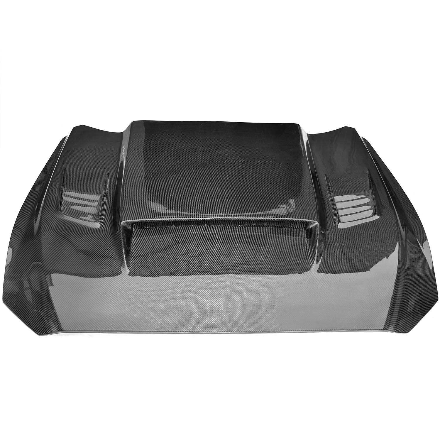 Vicrez V5R Style Carbon Fiber Hood vz102515 | Ford Mustang 2015-2017 ...
