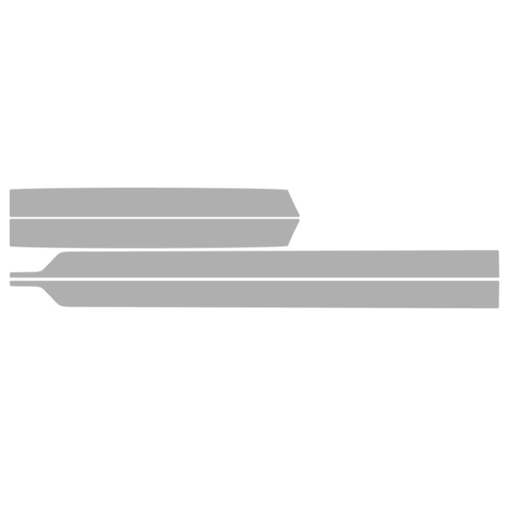 Vicrez Paint Protection PPF Pre-Cut Kit, Door Panels, Driver and ...