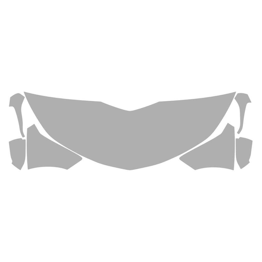 Vicrez Paint Protection PPF Pre-Cut Kit, Hood/Fenders/Mirrors vpp1303 ...